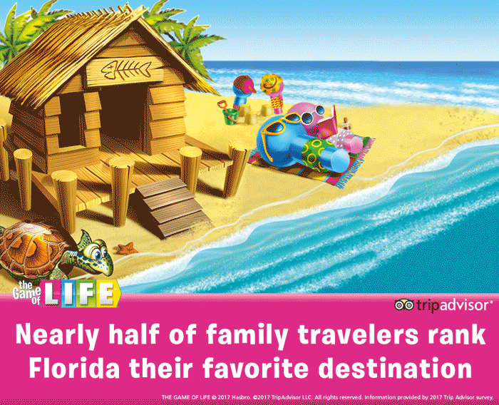 THE GAME OF LIFE Game Teams up with TripAdvisor to Add Vacations to the ...